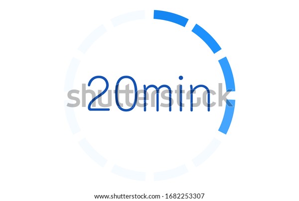 Estimated Time Required Icon Vector Illustration Stock Vector (Royalty ...