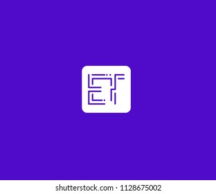 Et Letter App Logo Design: เวกเตอร์สต็อก (ปลอดค่าลิขสิทธิ์) 1128675002 ...
