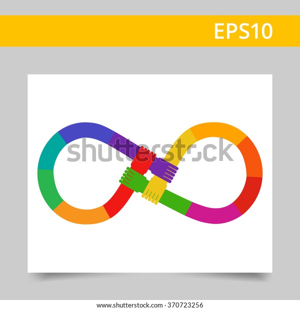 Eternal Friendship Stock Vector (Royalty Free) 370723256 | Shutterstock