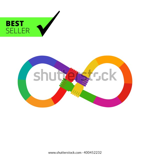Eternal Friendship Stock Vector (Royalty Free) 400452232