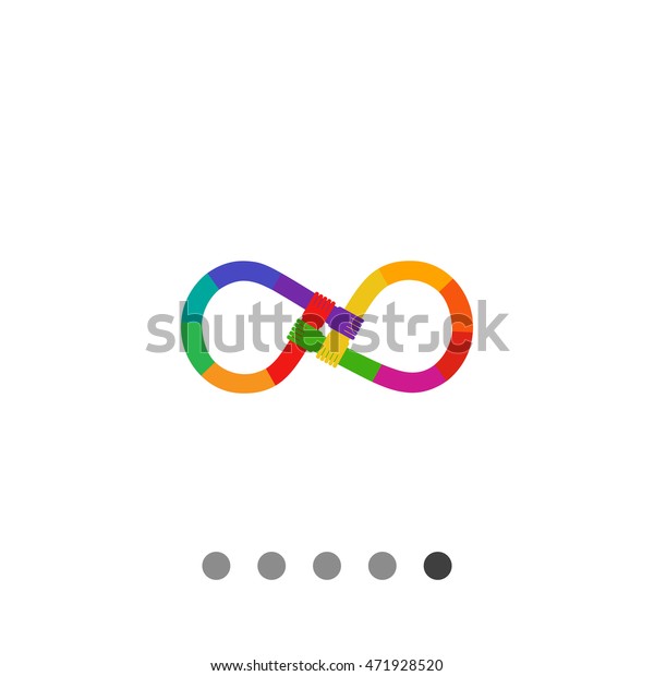Eternal Friendship Stock Vector (Royalty Free) 471928520