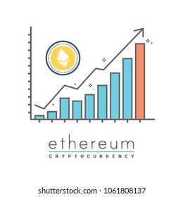 Ethereum Diagram Vector Concept Stock Vector (Royalty Free) 1061808137 ...