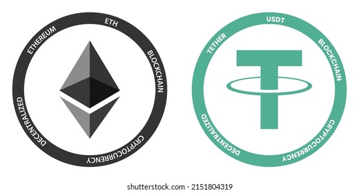 346 Eth badge crypto Images, Stock Photos & Vectors | Shutterstock