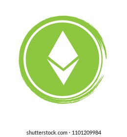 Ethereum Symbol Vector Icon Stock Vector (Royalty Free) 1101209984 ...