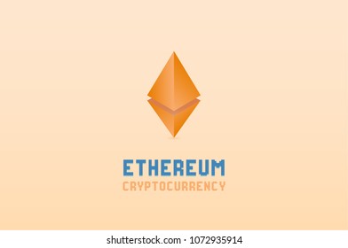 Ethereum Vector Illustration Stock Vector (Royalty Free) 1072935914