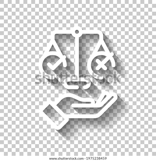 Ethic Moral Social Life Scale Icon Stock Vector (Royalty Free ...