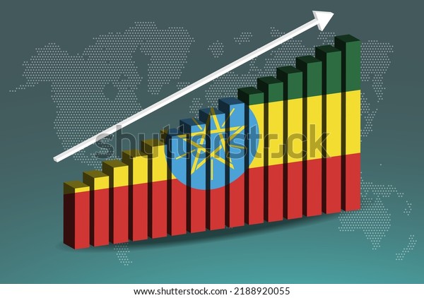 Ethiopia 3d Bar Chart Graph Vector: เวกเตอร์สต็อก (ปลอดค่าลิขสิทธิ์ ...
