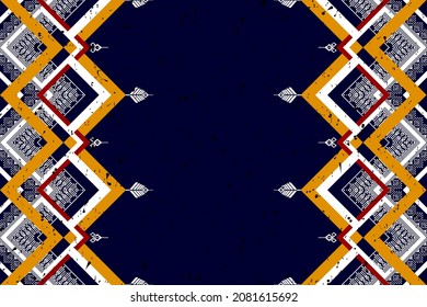 Ethnic Pattern Design Aztec Fabric Carpet Stock Vector (Royalty Free ...