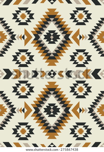 Ethnic Pattern Design Vector Illustration Stock Vector (Royalty Free ...