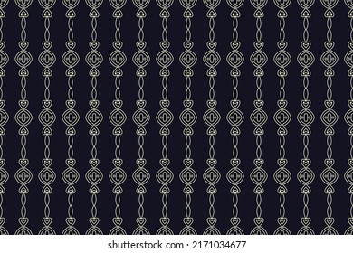 Ethnic Pattern Easy Yakan Design Drawing Stock Vector (Royalty Free ...