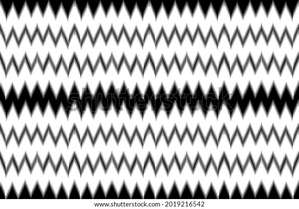 Ethnic Tribal Zigzag Seamless Pattern Design Stock Vector (Royalty Free ...