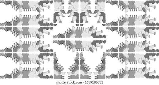Vector Seamless Pattern Succulent Cactus Handdrawn Stock Vector ...