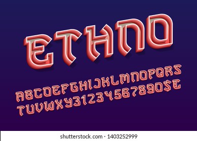 300 Ethno font Images, Stock Photos & Vectors | Shutterstock