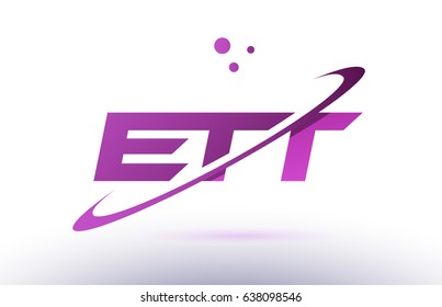Ett E T T Alphabet Letter Stock Vector (Royalty Free) 638098546 ...