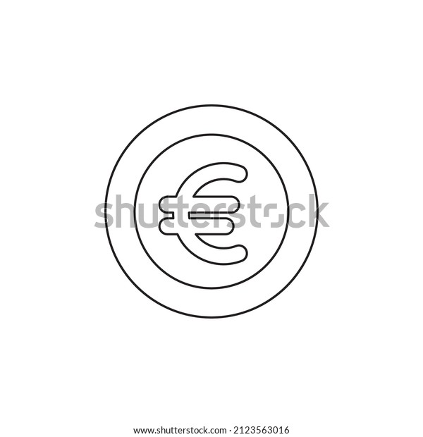Euro Illustration Vector Graphic Euro Stock Vector (Royalty Free ...