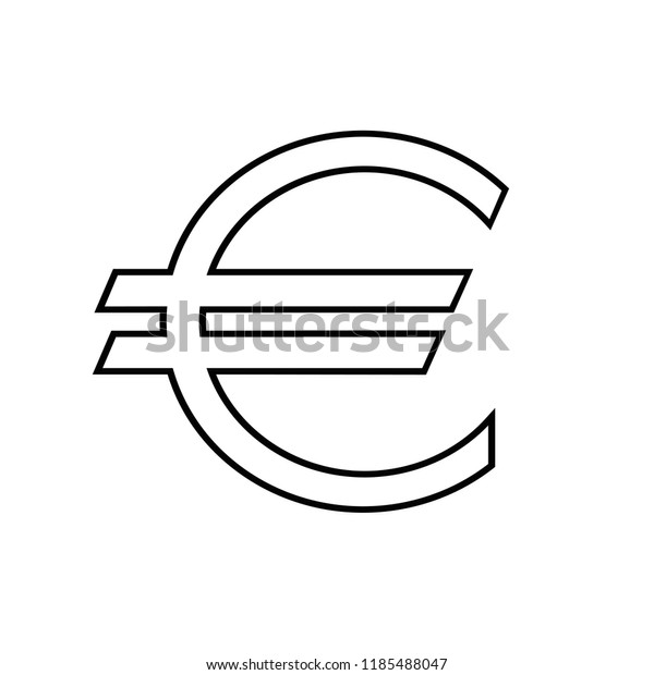 Euro Logo Symbol Stock Vector (Royalty Free) 1185488047 | Shutterstock