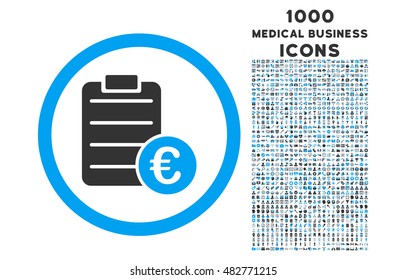 Euro Prices Rounded Vector Bicolor Icon Stock Vector (Royalty Free ...