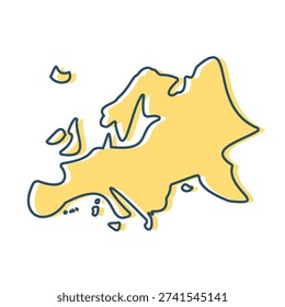 clipart of europe continent | Public domain vectors