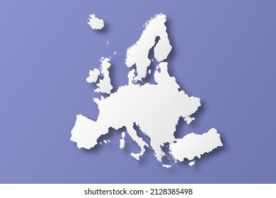 Europe Map World Map International Vector Stock Vector (Royalty Free ...