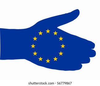 European Handshake Stock Vector (Royalty Free) 56779867 | Shutterstock