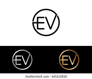 Ev Logo Letter Design Vector Red 스톡 벡터(로열티 프리) 641612818 | Shutterstock