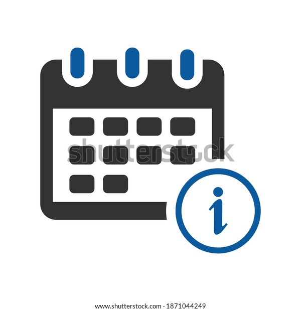 Event Information Iconinfodetails Vector Illustration Stock Vector ...