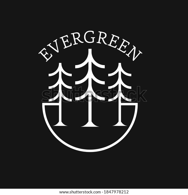 에버그린 로고 벡터 프리미엄, 기호 에버그린 스톡 벡터(로열티 프리) 1847978212 | Shutterstock