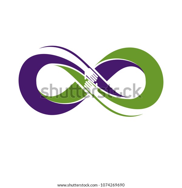 Everlasting Friendship Forever Friends Creative Vector Stock Vector ...