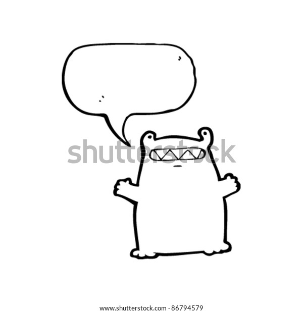 Evil Alien Cartoon Stock Vector (Royalty Free) 86794579 | Shutterstock