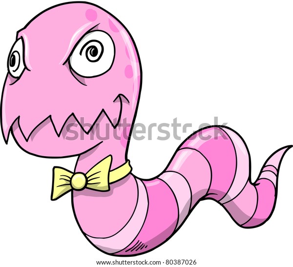 Evil Angry Crazy Mad Insect Bug Stock Vector (Royalty Free) 80387026