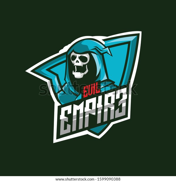 Evil Empire Mascot Logo Your Esport Stock Vector (Royalty Free) 1599090388