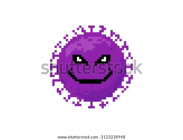 Ilustración de virus malvados en el: vector de stock (libre de regalías ...