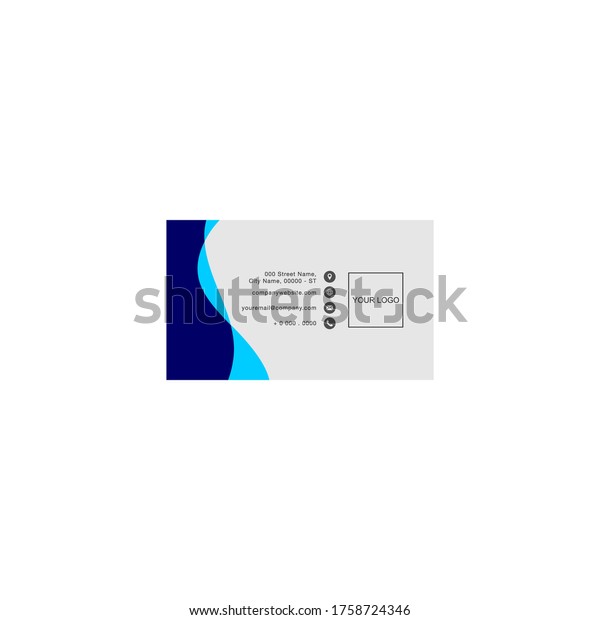 Examples Business Card Logos Templates Stock Vector (Royalty Free ...