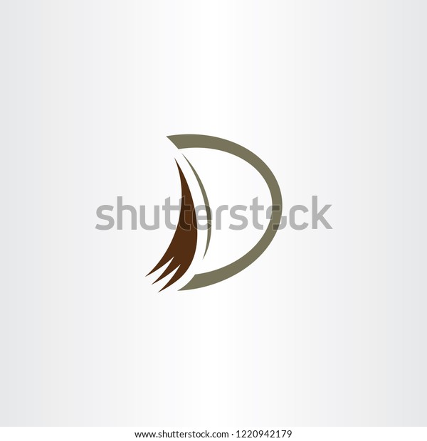 Excavator Bucket Vector Digger Logo Letter Stock Vector (Royalty Free ...