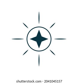 Excellence Star Icon Design Isolated On Stock Vector (Royalty Free ...