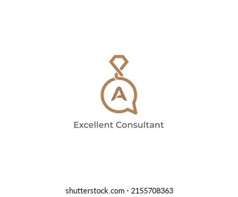 Excellent Consulting Logo Concept Sign Icon Stock Vector (Royalty Free ...