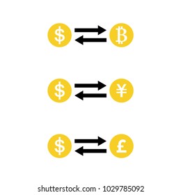 Exchange Money Vector Stock Vector (Royalty Free) 1029785092 | Shutterstock