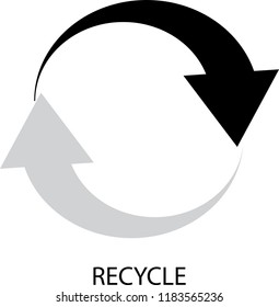 Exchange Recycle Vector Icon Stock Vector (Royalty Free) 1183565236 ...