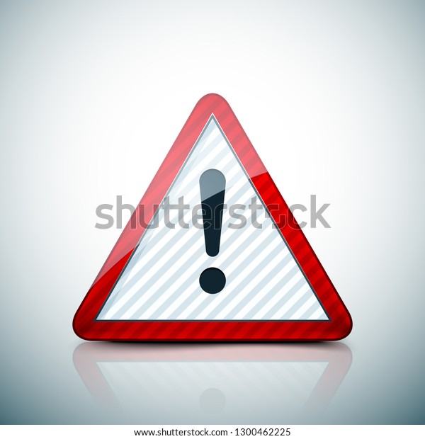 Exclamation Danger Sign Illustration Stock Vector (Royalty Free ...
