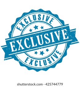 Exclusive Product Rubber Stamp Vector Illustration Stock Vector ...