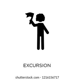 Excursion Icon Excursion Symbol Design Museum Stock Vector (Royalty ...