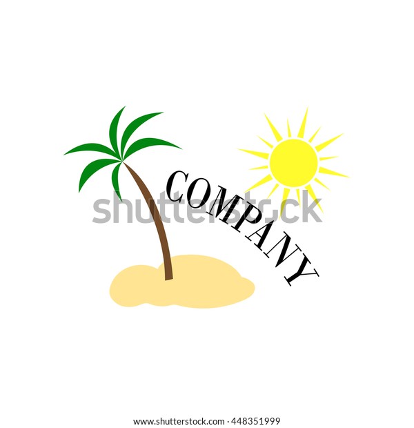 Excursion Summer Sea Excursions Logo Vector: vector de stock (libre de ...
