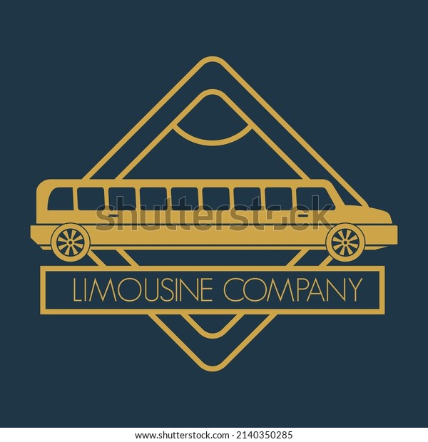Executive Limousine Logo Design Luxurious Art Stock Vector (Royalty ...