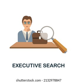 3,131 Executive search icon Stock Illustrations, Images & Vectors ...