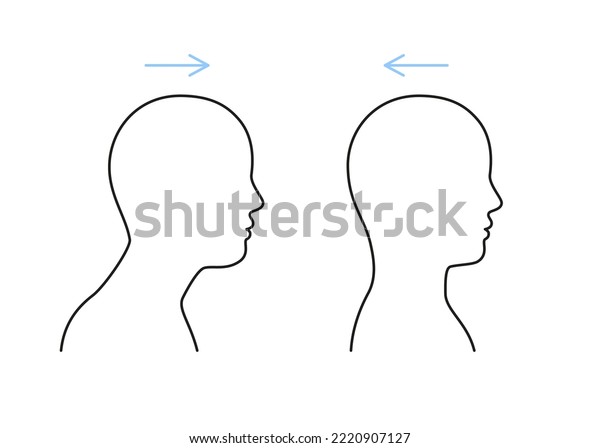 Exercise On Stretch Muscles Back Forth Stock Vector Royalty Free 2220907127 Shutterstock