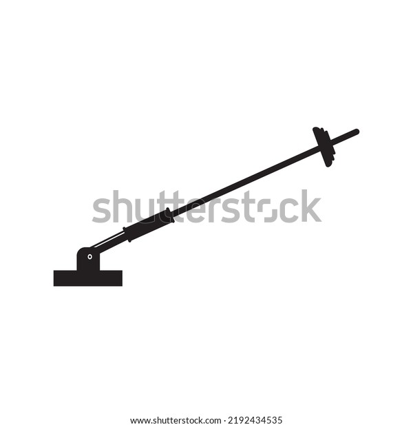 Ejercicios atascar el icono de fila: vector de stock (libre de regalías ...