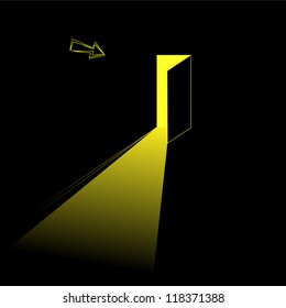 10,549 Open door at night Images, Stock Photos & Vectors | Shutterstock