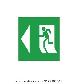Exit Symbol Sign Vector Illustration Isolate Stock Vector (Royalty Free ...