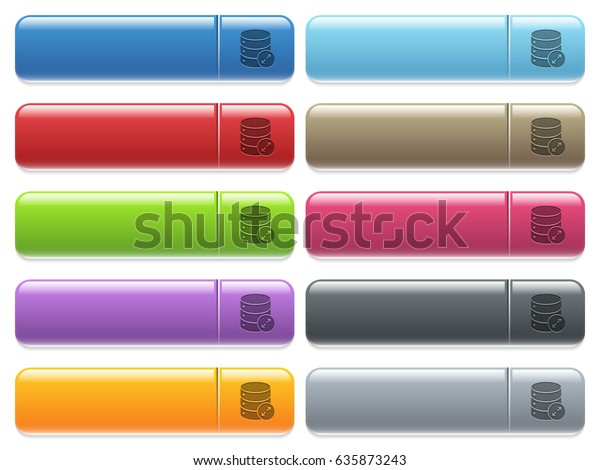 Expand Database Engraved Style Icons On Stock Vector (Royalty Free ...