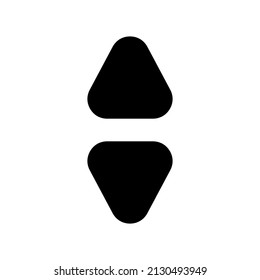 Expand Icon Vector Symbol Design Illustration Stock Vector (Royalty ...